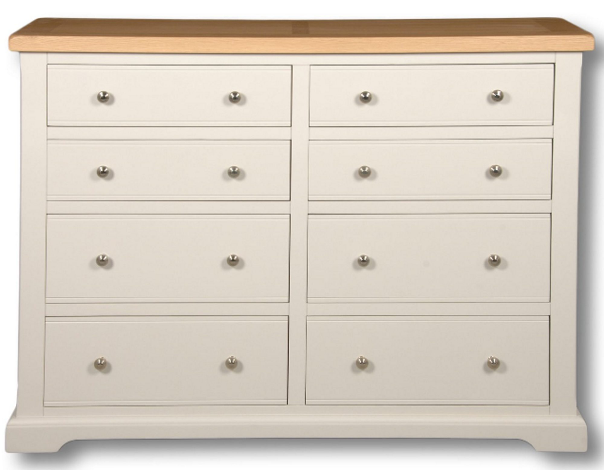 Real Wood Rio Painted 4 X 4 Wide Chest - Chest of Drawers - Hafren ...