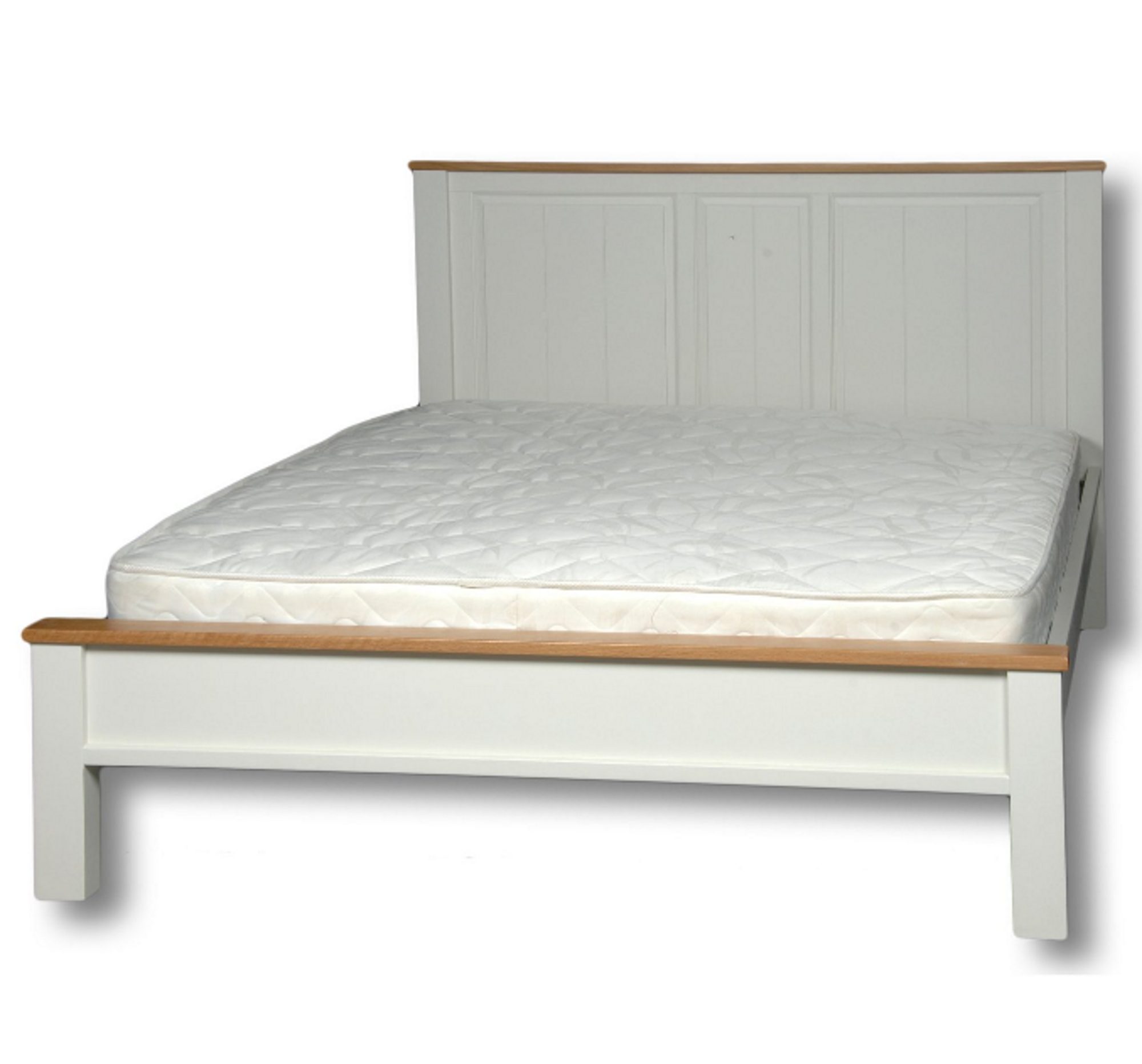 Real Wood Rio Painted 4ft 6" Double Bed Frame - Bedframes - Hafren ...