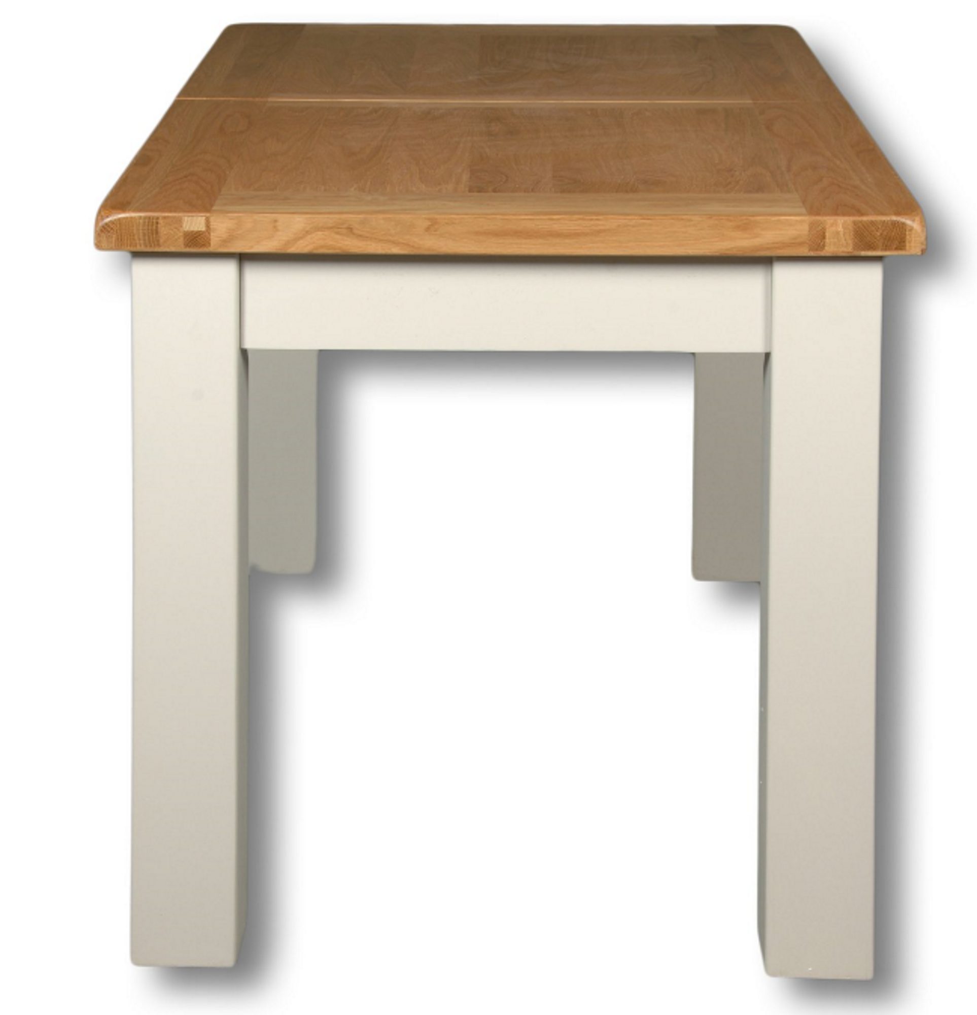 Real Wood Rio Painted Extending Rectangular Table - Dining Tables ...