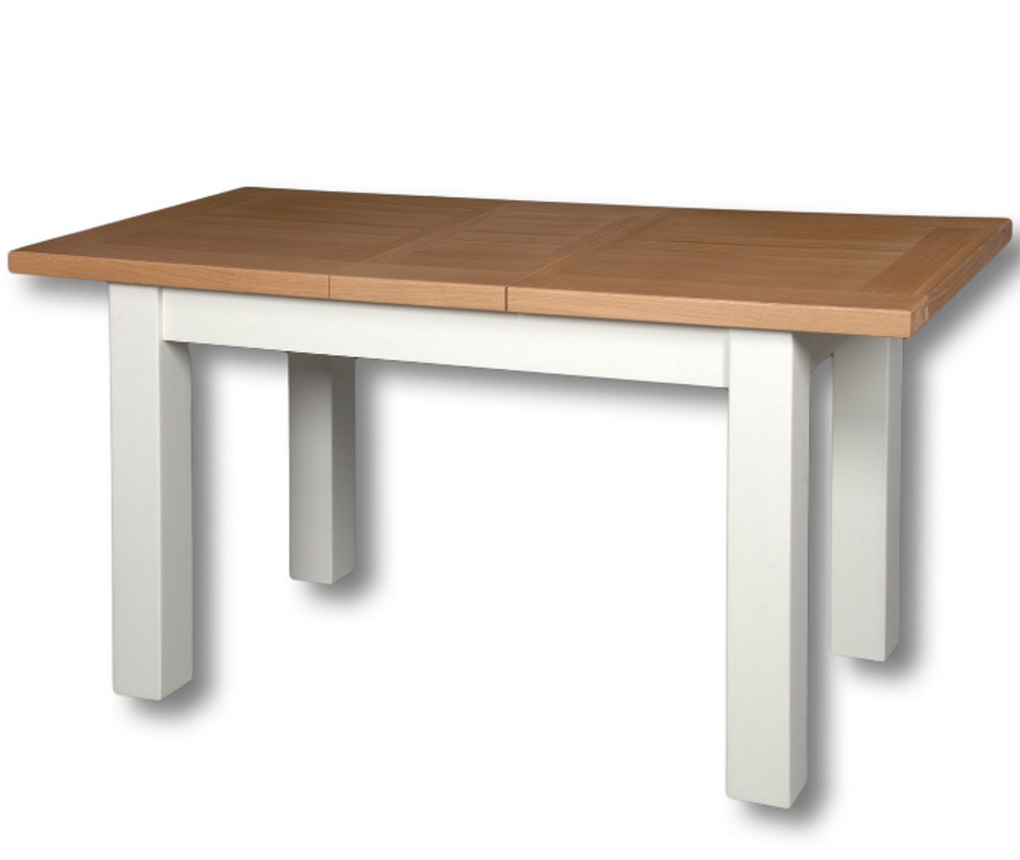 Real Wood Rio Painted Extending Rectangular Table - Dining Tables ...