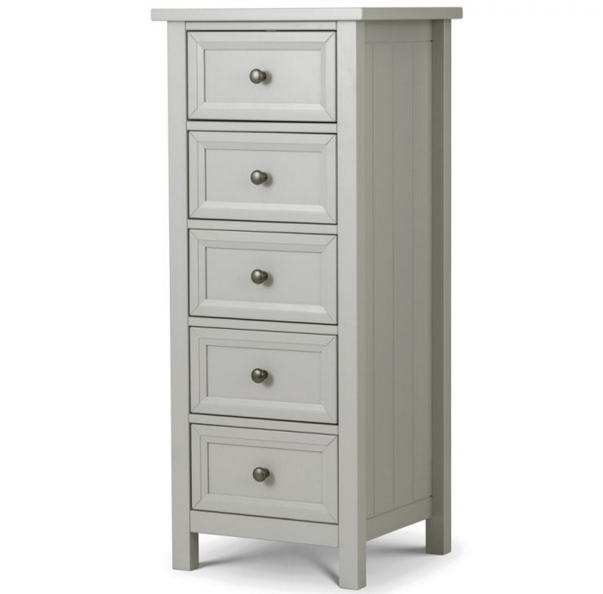 Julian Bowen Maine 5 Drawer Tall Chest - Chest of Drawers - Hafren ...
