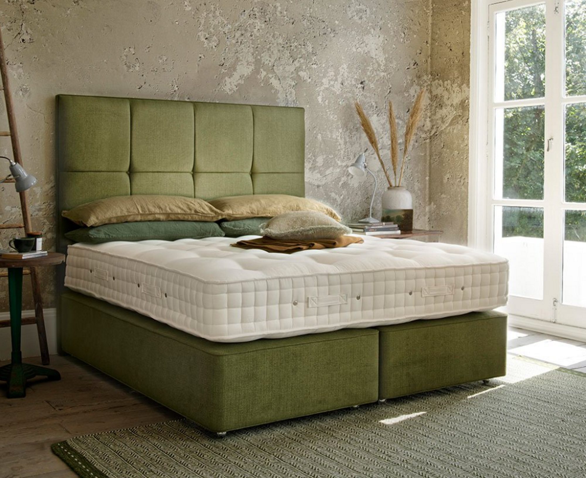 Hypnos Wool Origins 8 Divan Set - Divan Beds - Hafren Furnishers