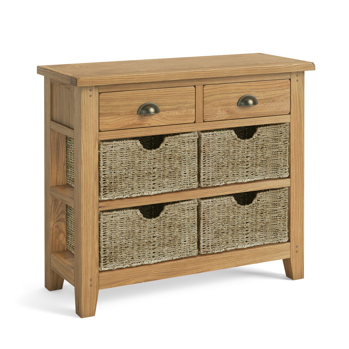 Corndell Burford Console Table with Baskets - Console Tables - Hafren ...