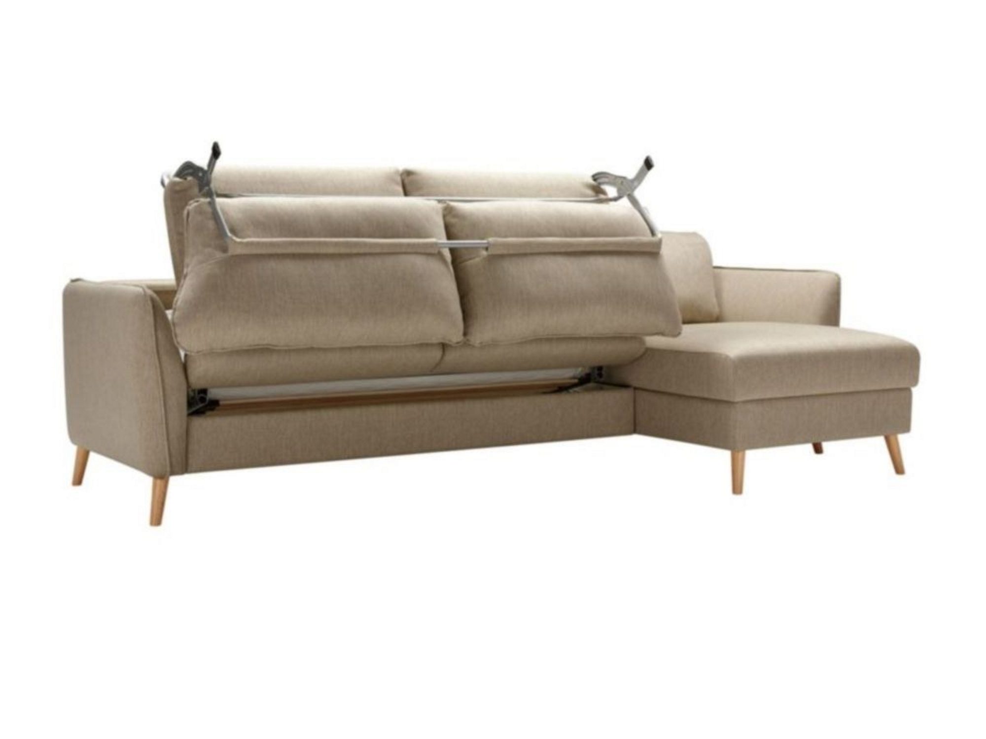 Sits Lucy 4 Seater Chaise Sofa Bed - Sofa Beds - Hafren Furnishers