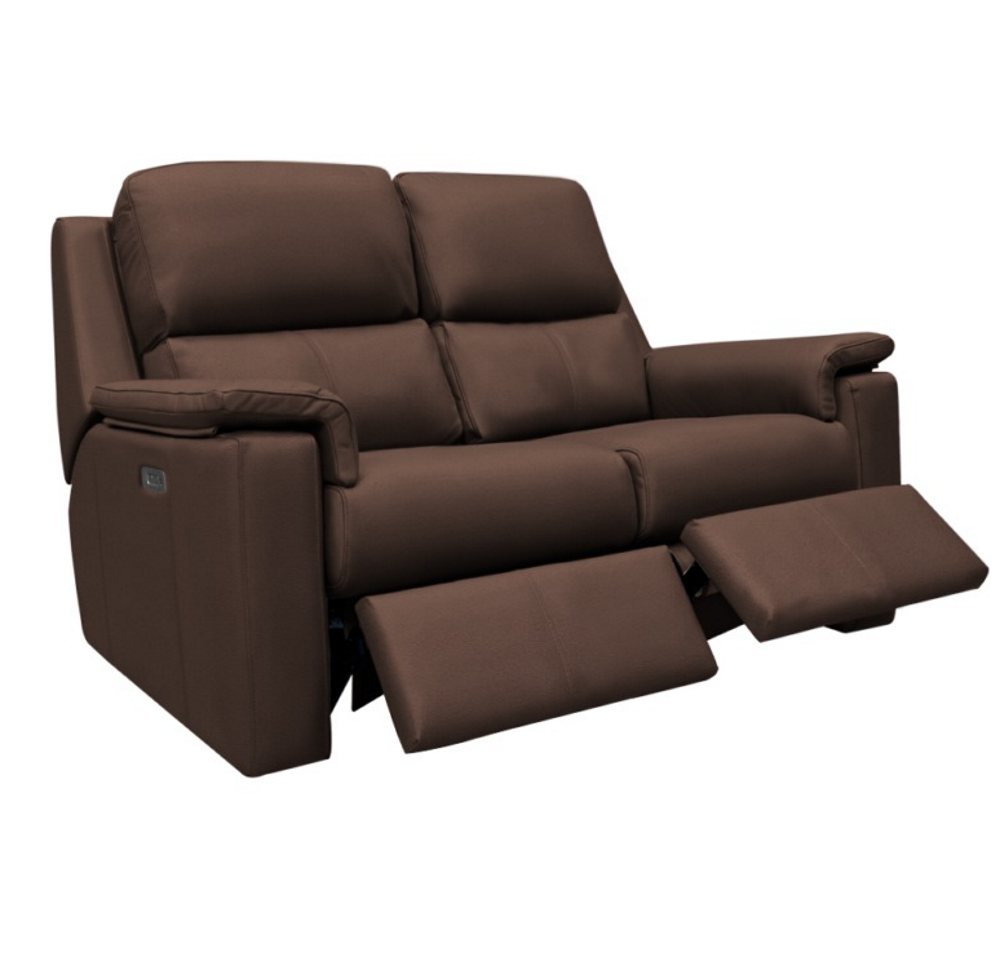 G Plan Harper Small Double Recliner Sofa With Headrest & Lumbar ...