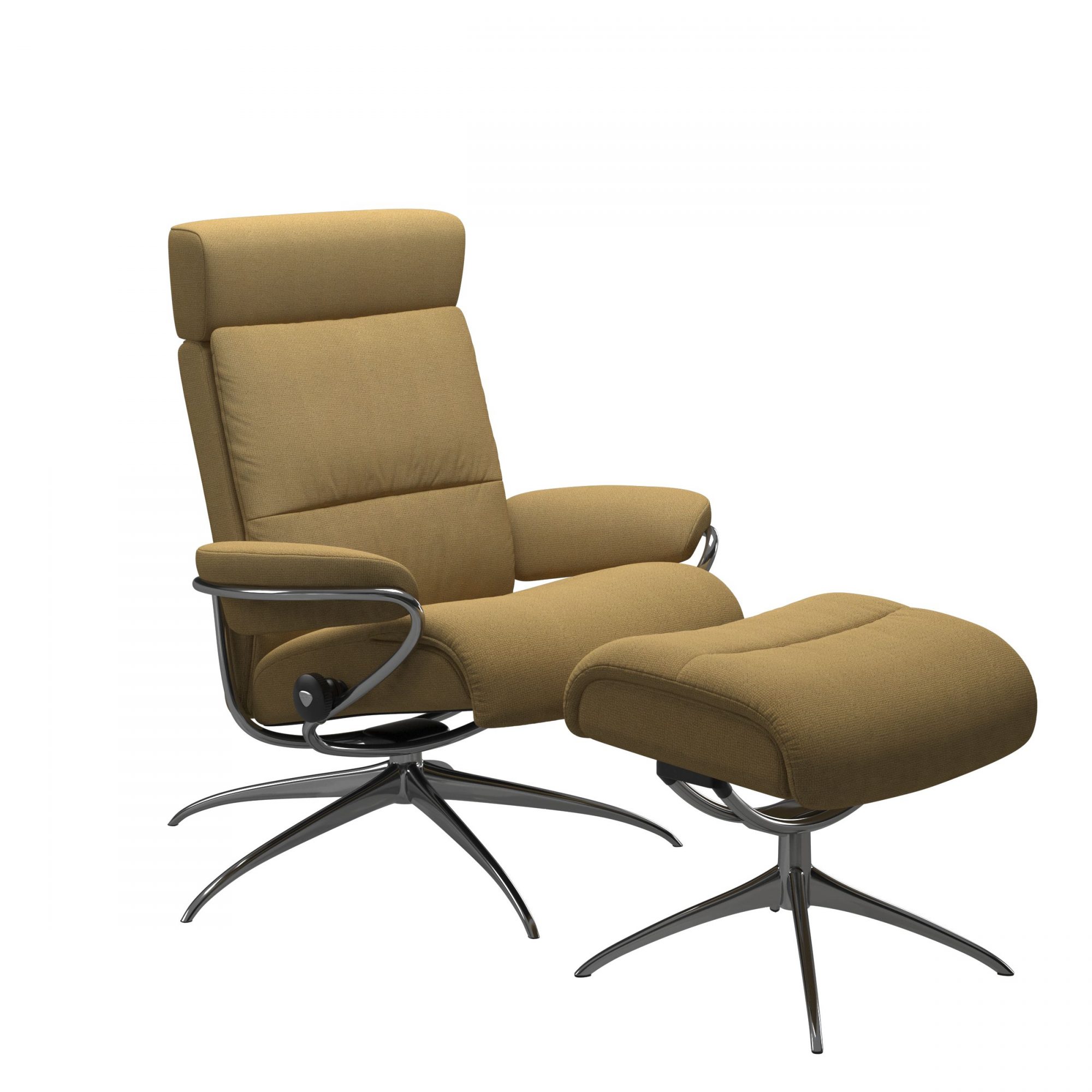 Stressless Tokyo Recliner Chair With Headrest (Star Base) - Recliners ...