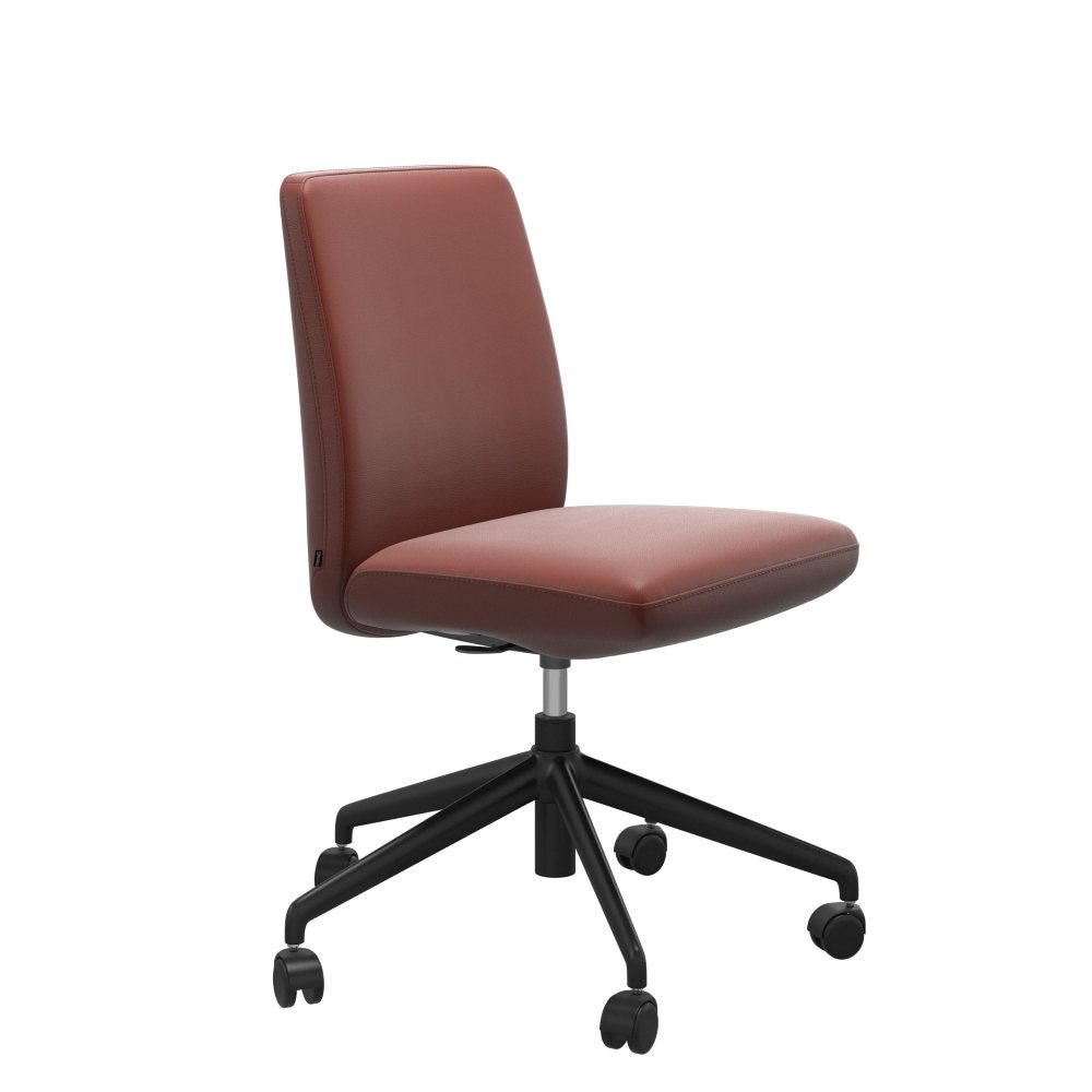 Stressless Vanilla Low Back Office Chair Without Arms - Office Chairs ...