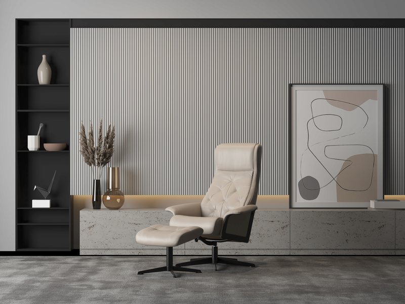 IMG Comfort IMG Scandi 1100 Recliner Chair With Footstool - Recliners ...