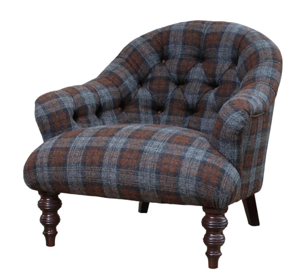 Tetrad Aberlour Harris Tweed Chair - Chairs - Hafren Furnishers