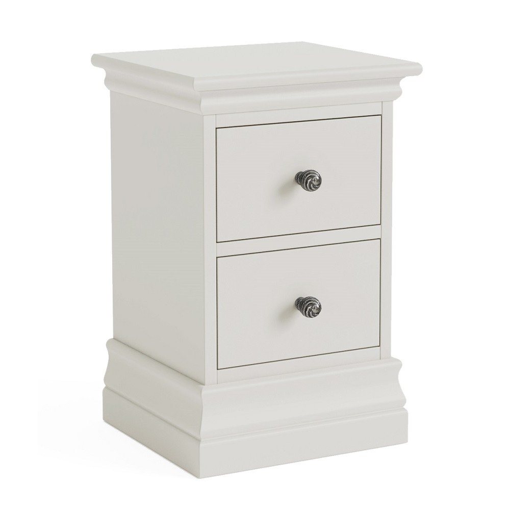 Corndell Bordeaux Narrow Bedside Chest - Bedside Chests - Hafren Furnishers