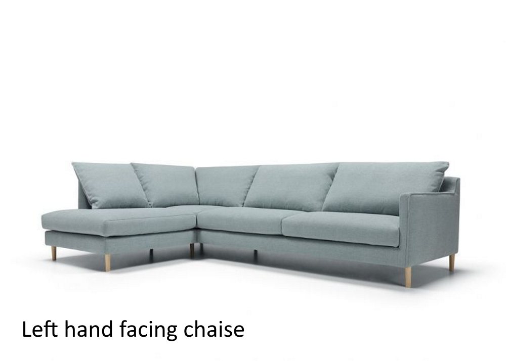 Sits Sally 3 Seater Sofa With Chaise (Set 2) - Sofas - Hafren Furnishers