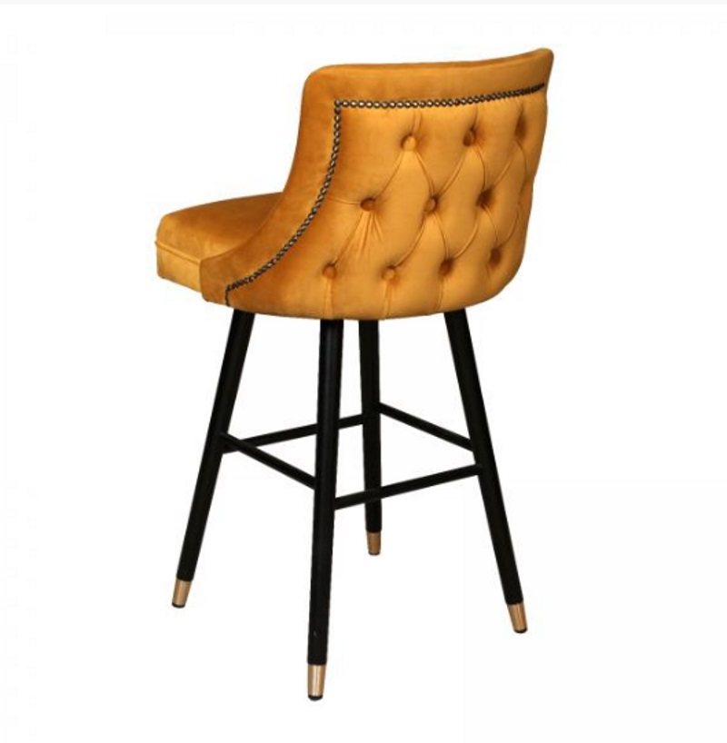 Carlton Furniture Upholstered Bespoke Caroline Barstool With Swivel ...