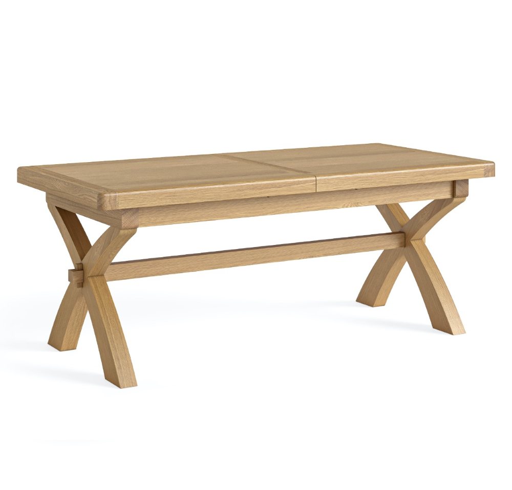 Corndell Normandy Cross Leg Extending Dining Table - Dining Tables ...