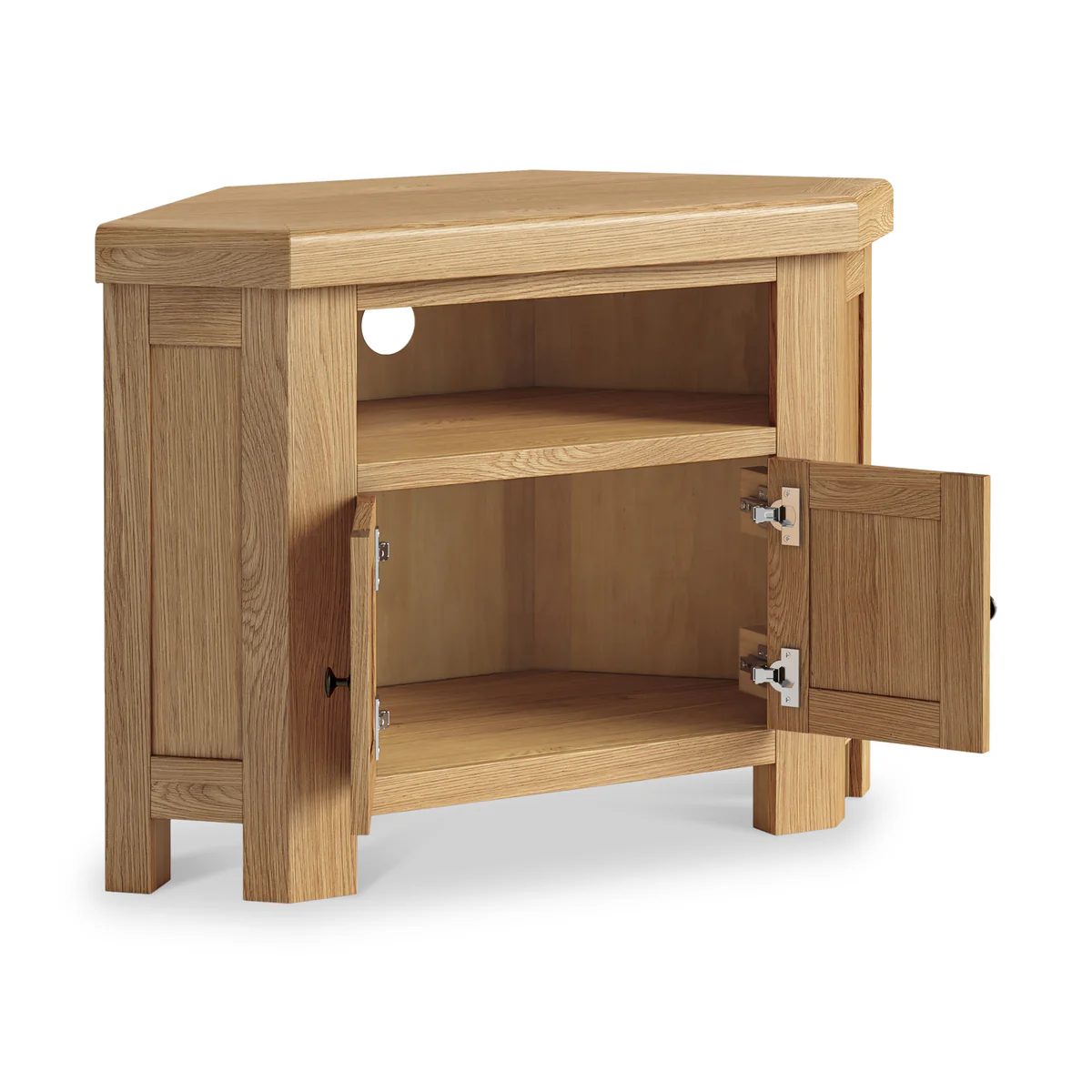 Corndell Normandy Corner TV Unit - TV & Media Units - Hafren Furnishers