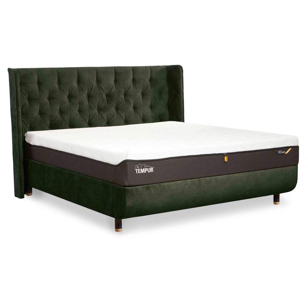 Tempur Arc Static Disc Bedframe With Luxury Headboard - Bedframes ...