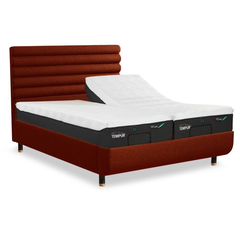 Tempur Arc Adjustable Disc Bedframe With Vectra Headboard - Bedframes ...