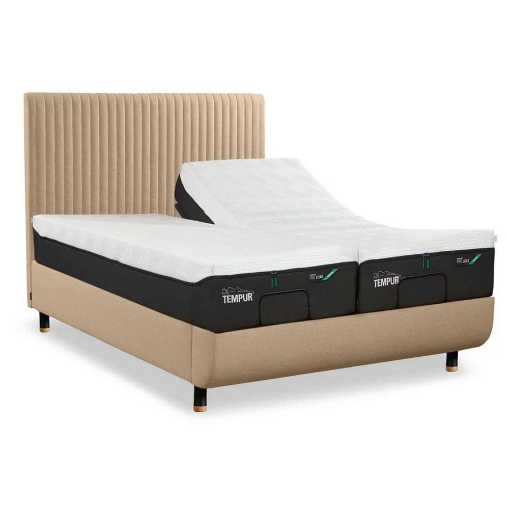 Tempur Arc Adjustable Disc Bedframe With Vertical Headboard - Bedframes ...
