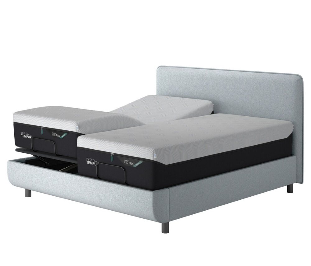 Tempur Ergo Smart Base Bed With Form Headboard - Bedframes - Hafren ...