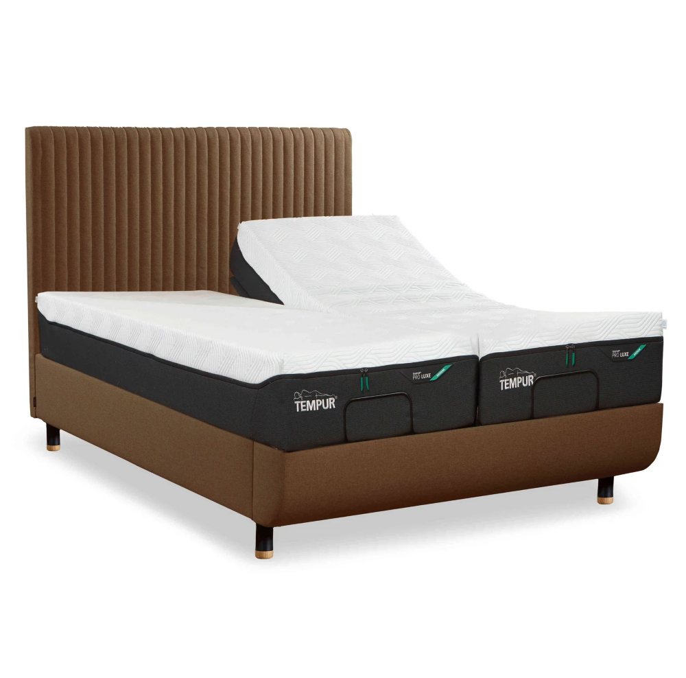 Tempur Ergo Smart Base Bed With Vertical Headboard - Bedframes - Hafren ...