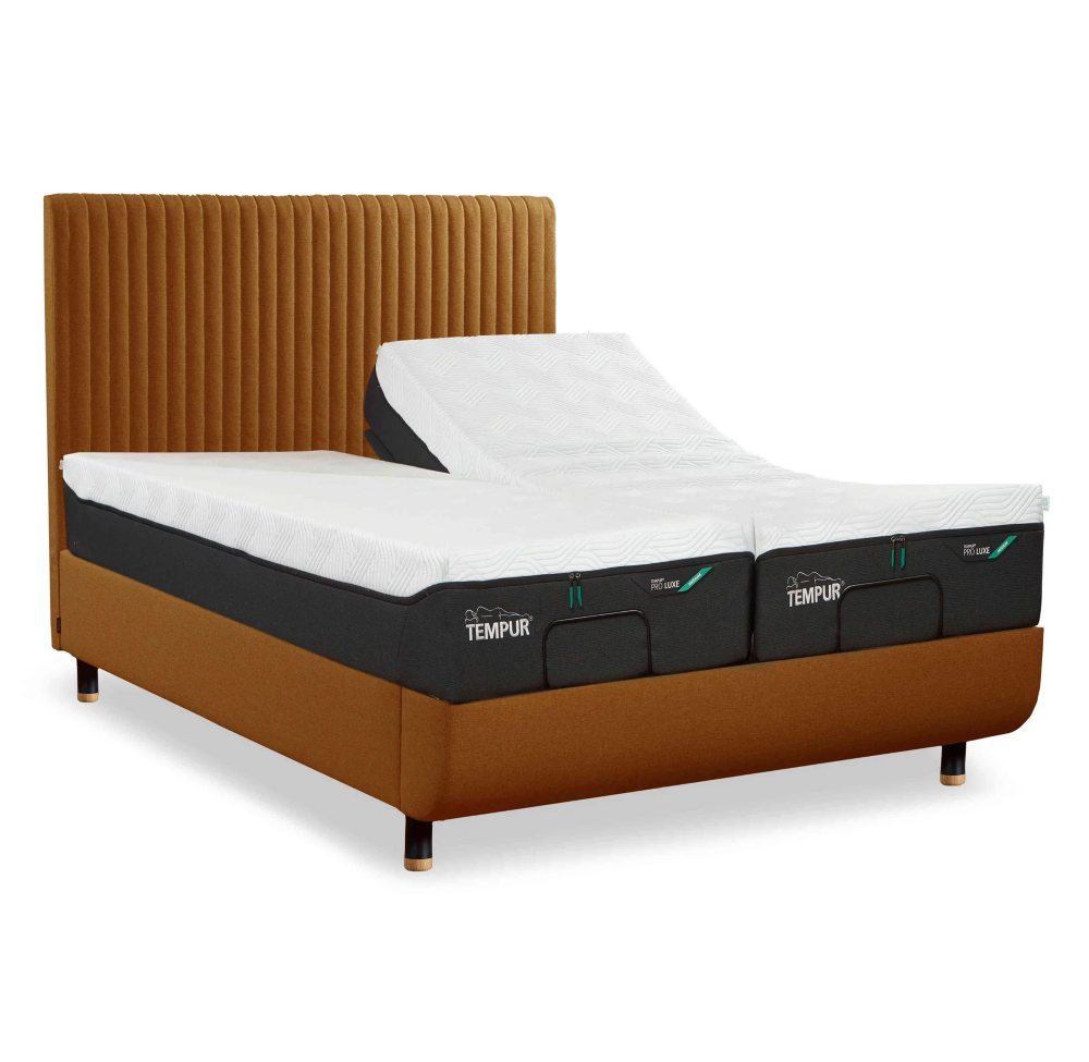 Tempur Ergo Smart Base Bed With Vertical Headboard - Bedframes - Hafren ...