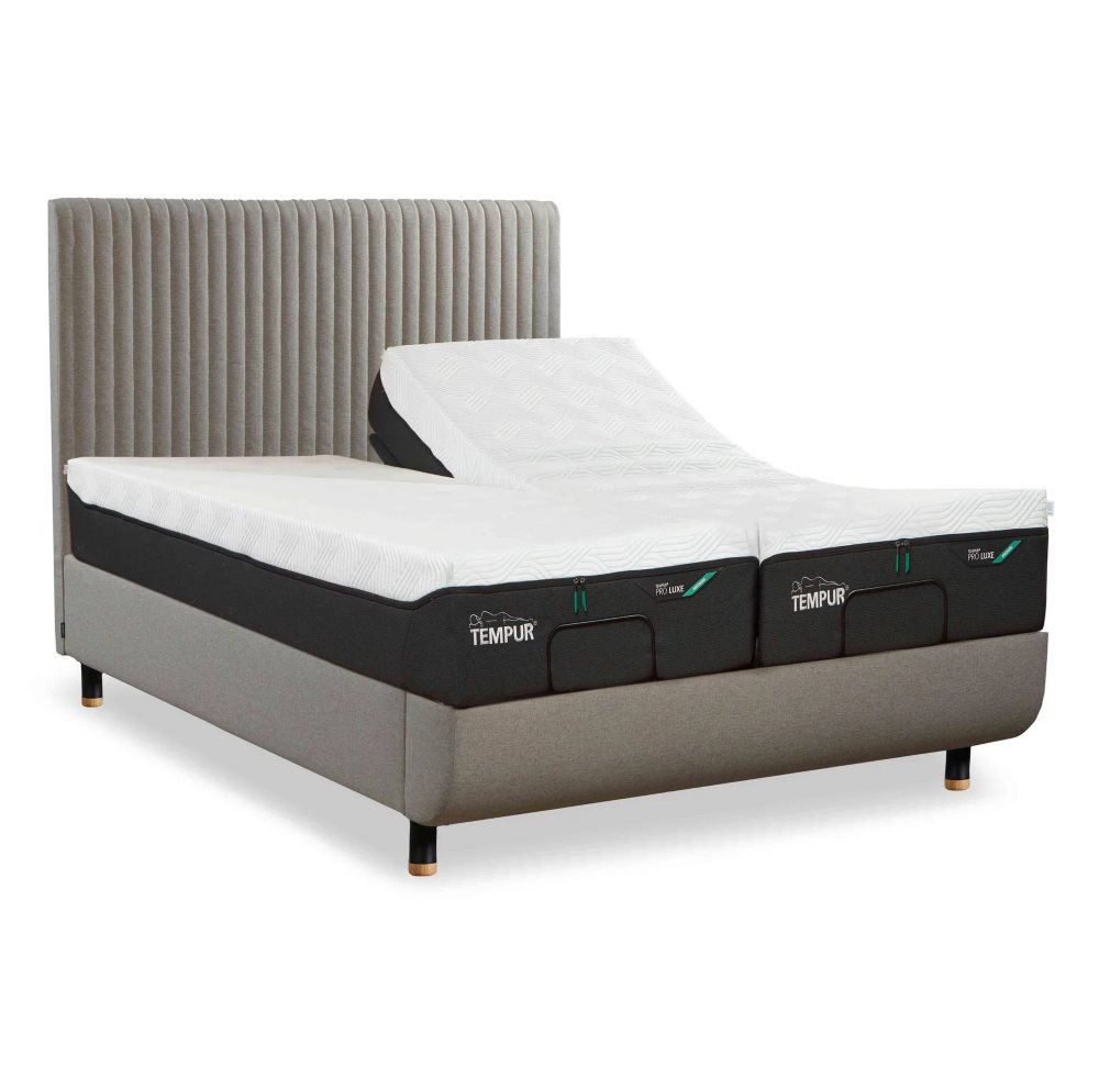 Tempur Ergo Smart Base Bed With Vertical Headboard - Bedframes - Hafren ...