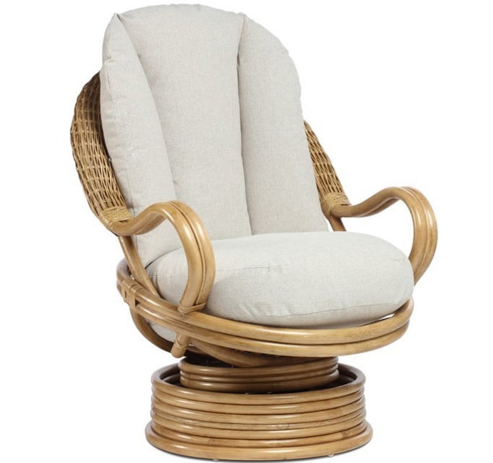 Desser Bali Deluxe Swivel Rocker Chair - Furniture - Hafren Furnishers