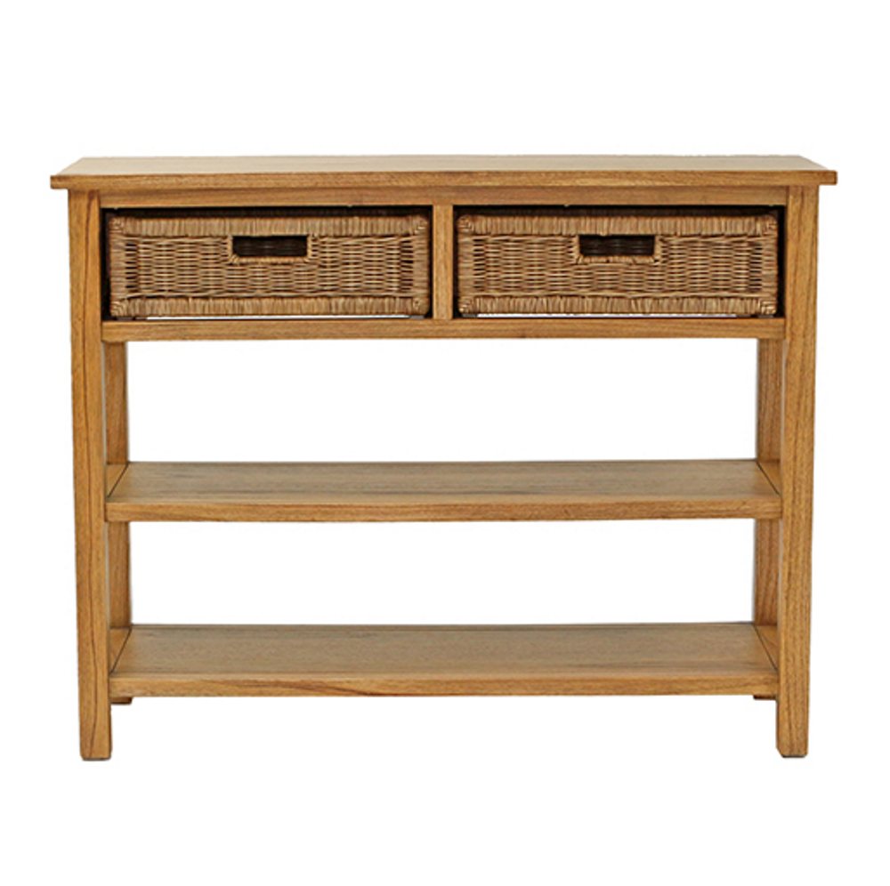 Daro Alexandra Console Table With Baskets - Lounge - Hafren Furnishers