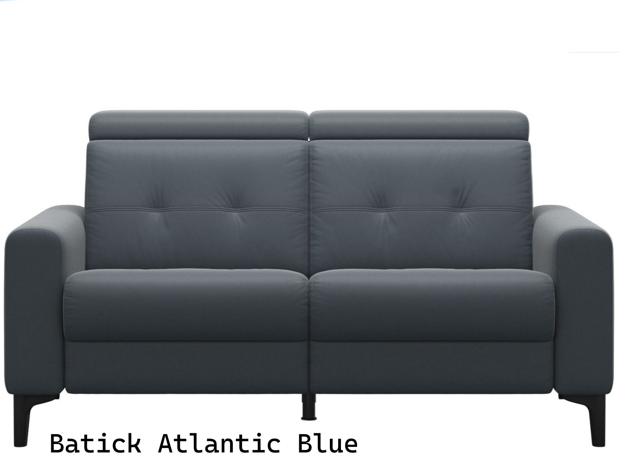 Stressless Anna 2 Seater Static Sofa With A1 Arms - Sofas - Hafren Furnishers