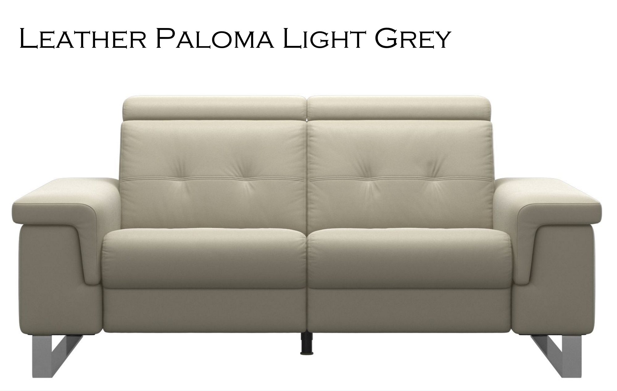 Stressless Anna 2 Seater Static Sofa With A2 Arms - Sofas - Hafren ...