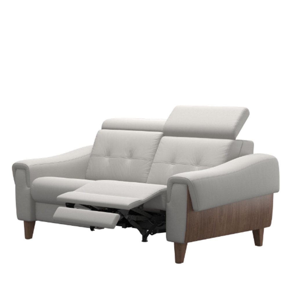 Stressless Anna 2 Seater Static Sofa With A3 Arms - Sofas - Hafren Furnishers