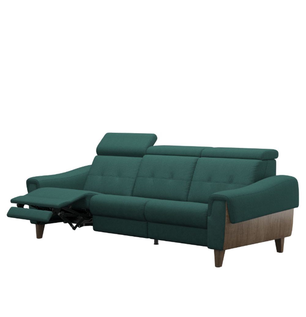 Stressless Anna 3 Seater 3 Power Recliner With A3 Arms - Sofas - Hafren Furnishers