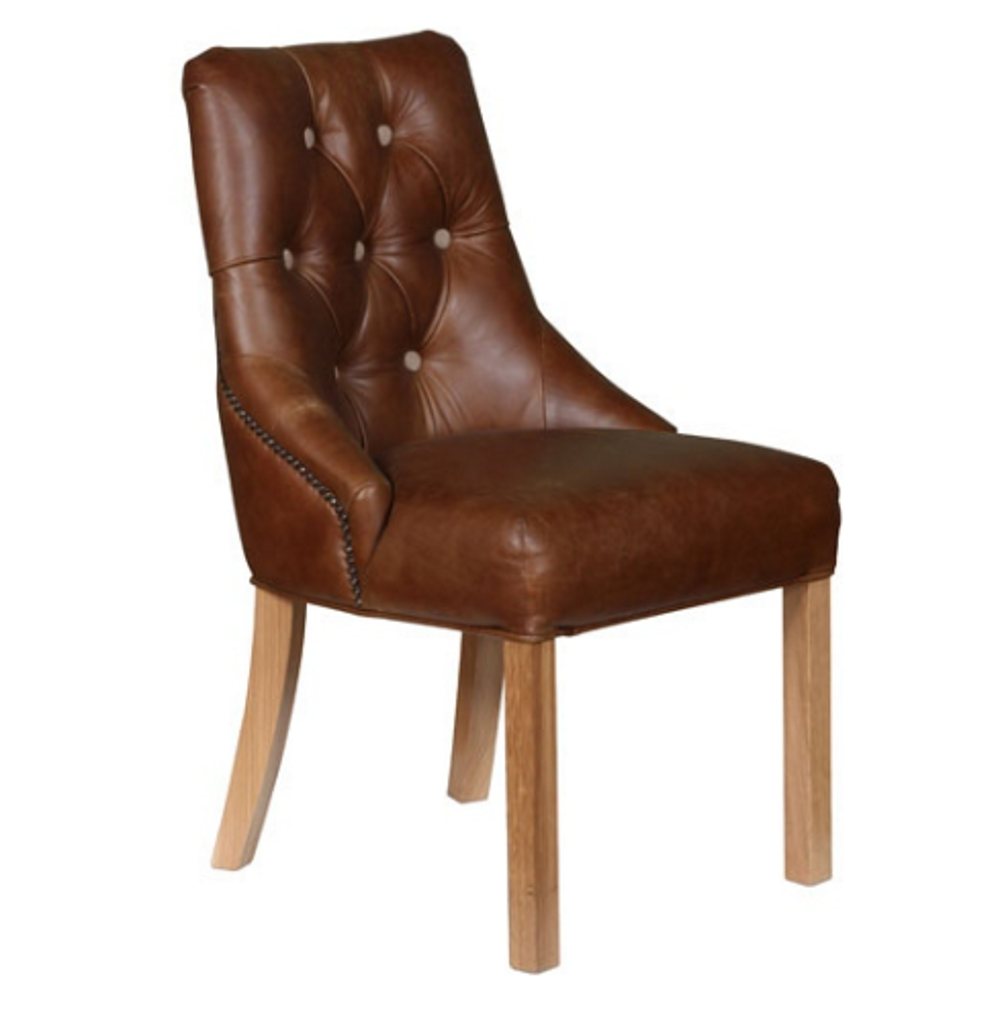 Carlton Furniture Upholstered Bespoke Stanton Chair - Dining Chairs ...
