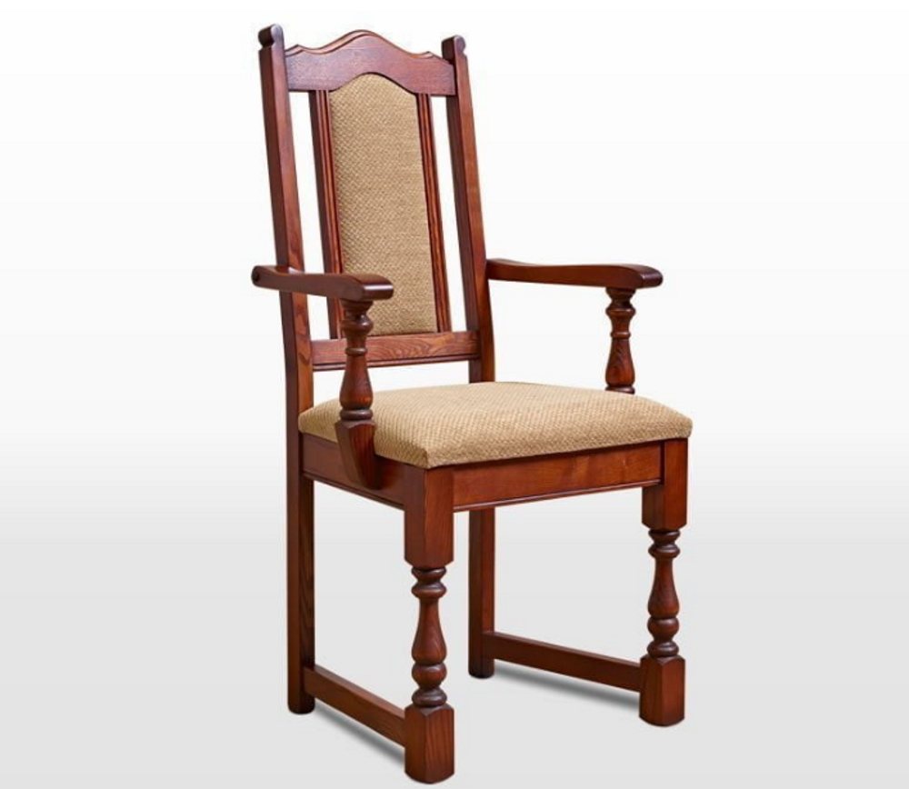 Wood Brothers Wood Bros Old Charm Carver Dining Chair - Dining Chairs ...