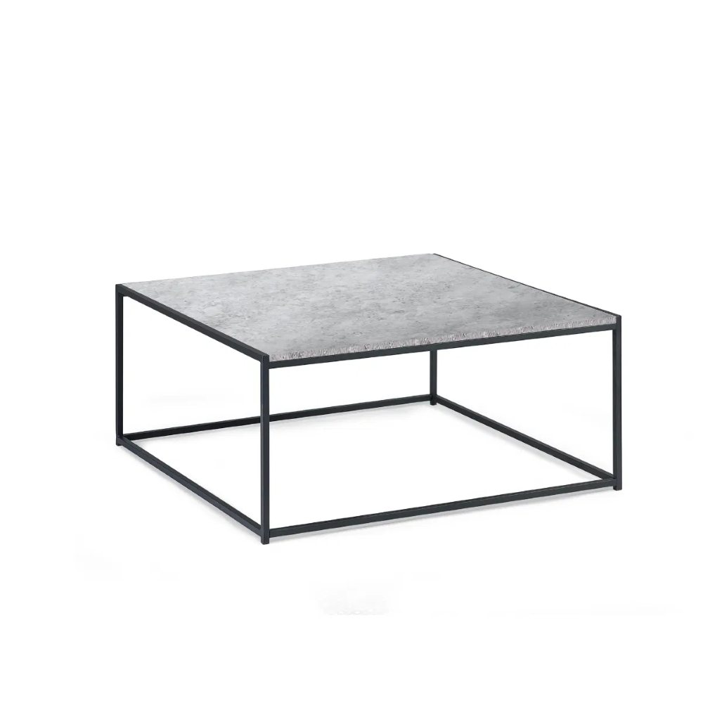 Julian Bowen Staten Concrete Effect Square Coffee Table - Coffee Tables ...