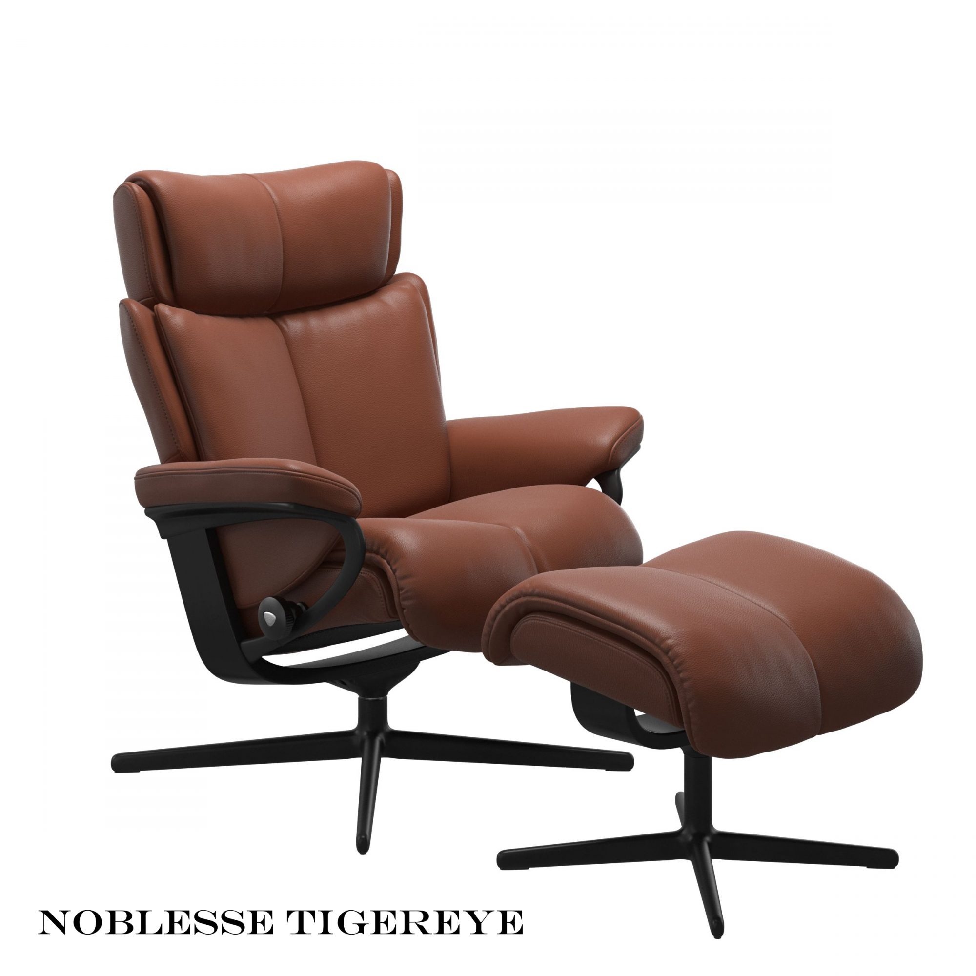 Stressless Magic Cross Base Recliner Chair 3 Sizes - Recliners - Hafren ...