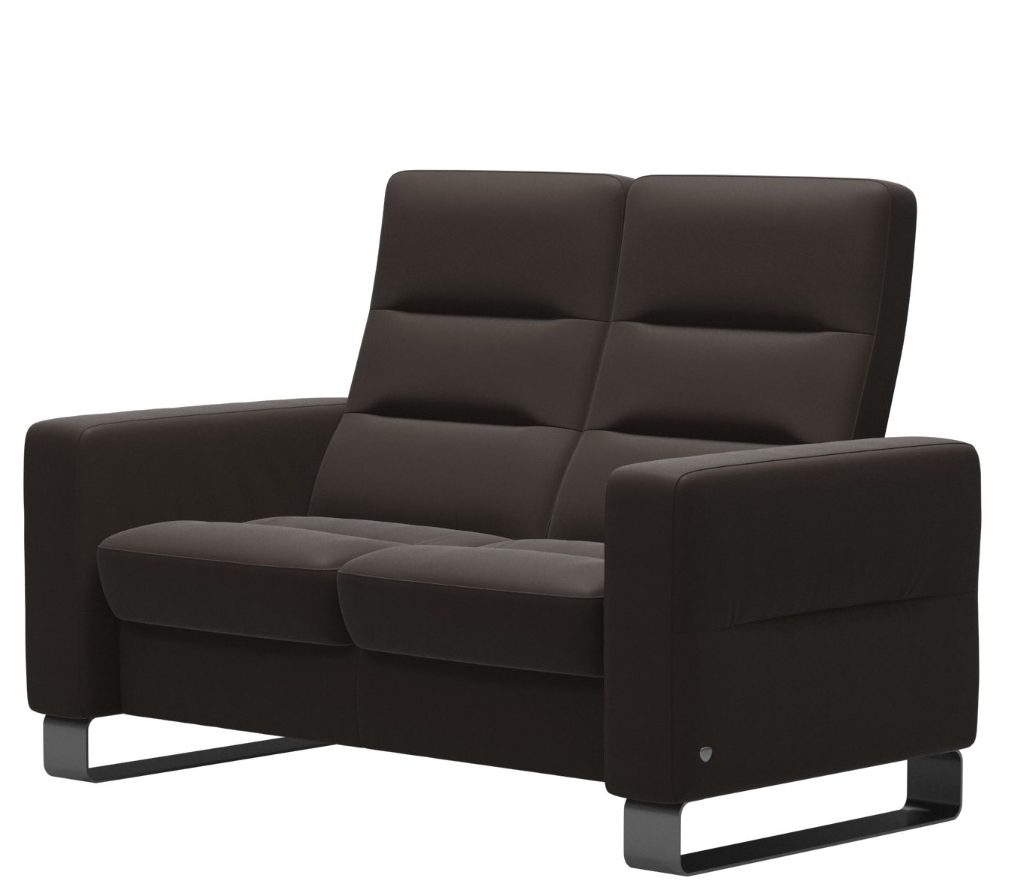 Stressless Wave High Back 2 Seater Sofa - Sofas - Hafren Furnishers