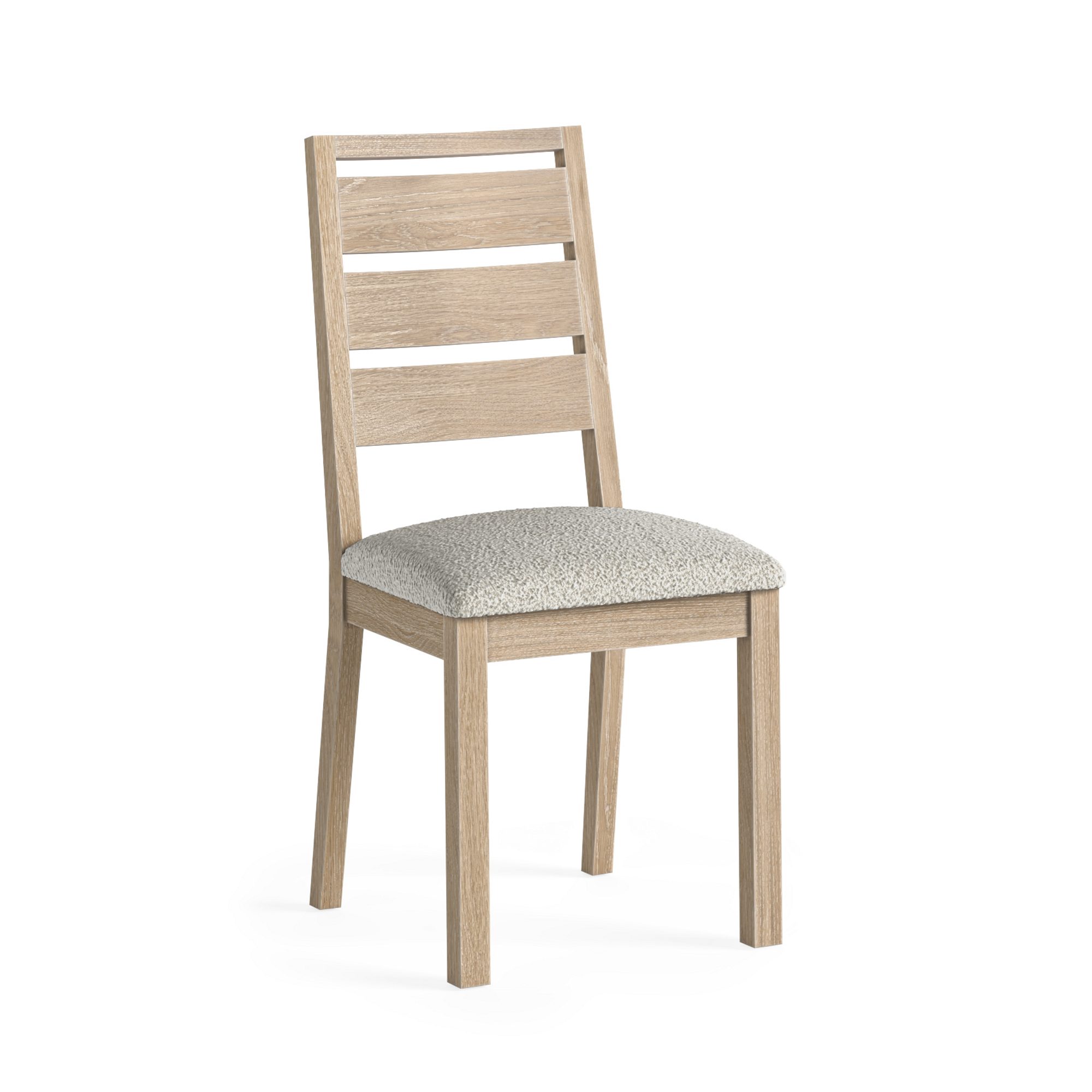 Global Home Modern Country Dining Chair Boucle White Pad - Dining ...