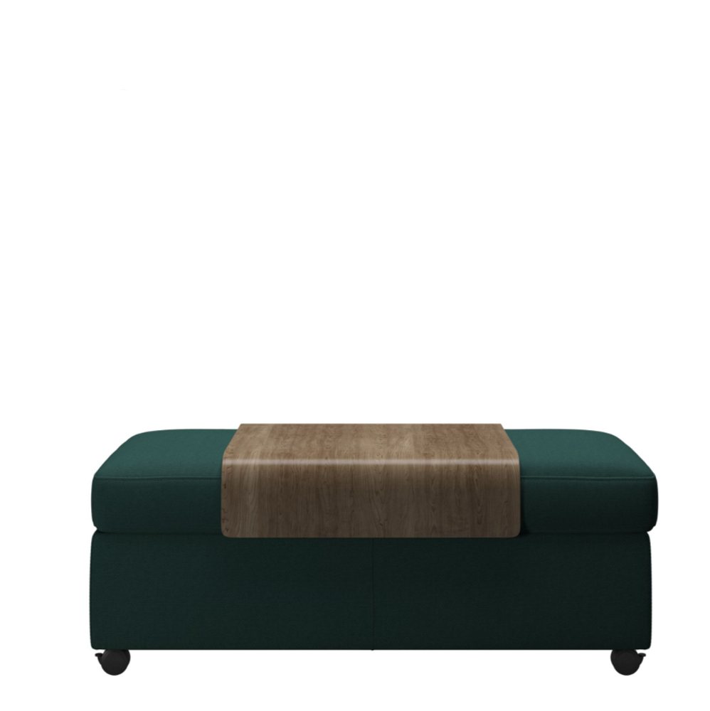 Stressless Ottoman Double Footstool With Table - Footstools - Hafren ...