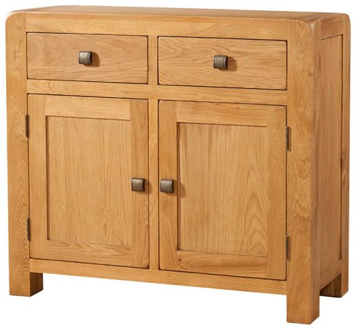 Devonshire Living Devonshire Avon Oak 2 Door 2 Drawer Sideboard ...