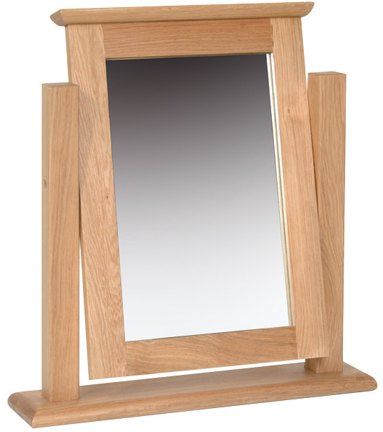 Devonshire Living Devonshire New Oak single Mirror - Mirrors - Hafren ...