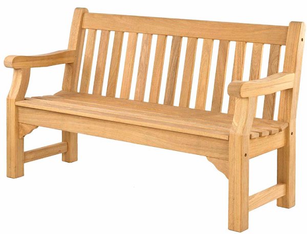 Alexander Rose Roble Park Bench (3 Sizes) - Lounging - Hafren Furnishers