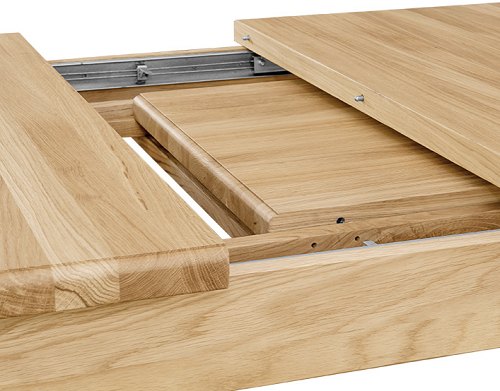 Clemence Richard Moreno Oak D End Table - Dining Tables - Hafren Furnishers