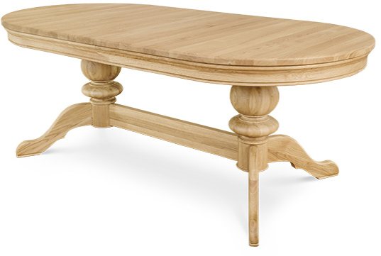 Clemence Richard Moreno Oak Double Pedestal Table - Dining Tables ...
