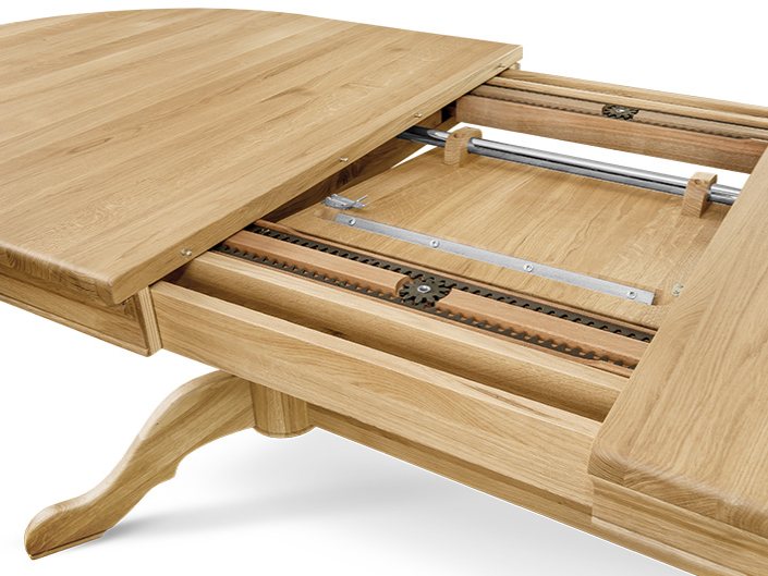 Clemence Richard Moreno Oak Double Pedestal Table - Dining Tables ...