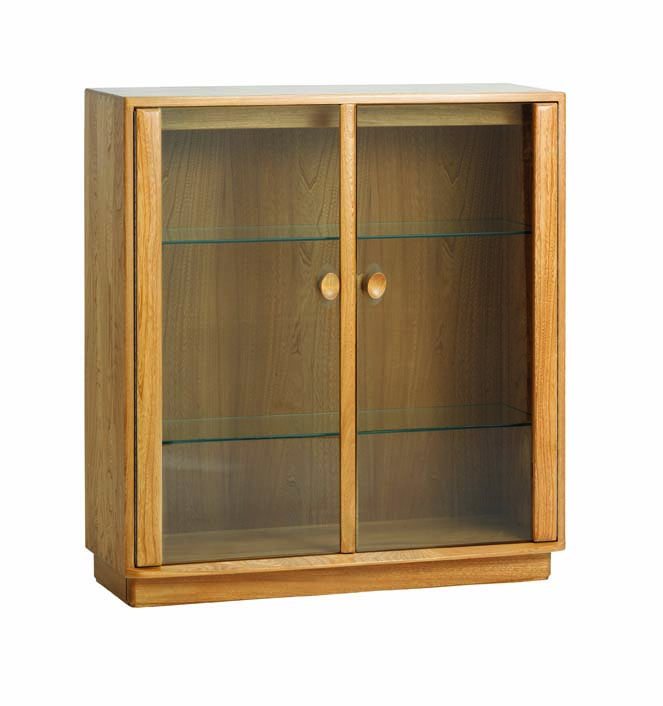 Ercol Windsor Small Display Cabinet - Cabinets & Display Units - Hafren ...