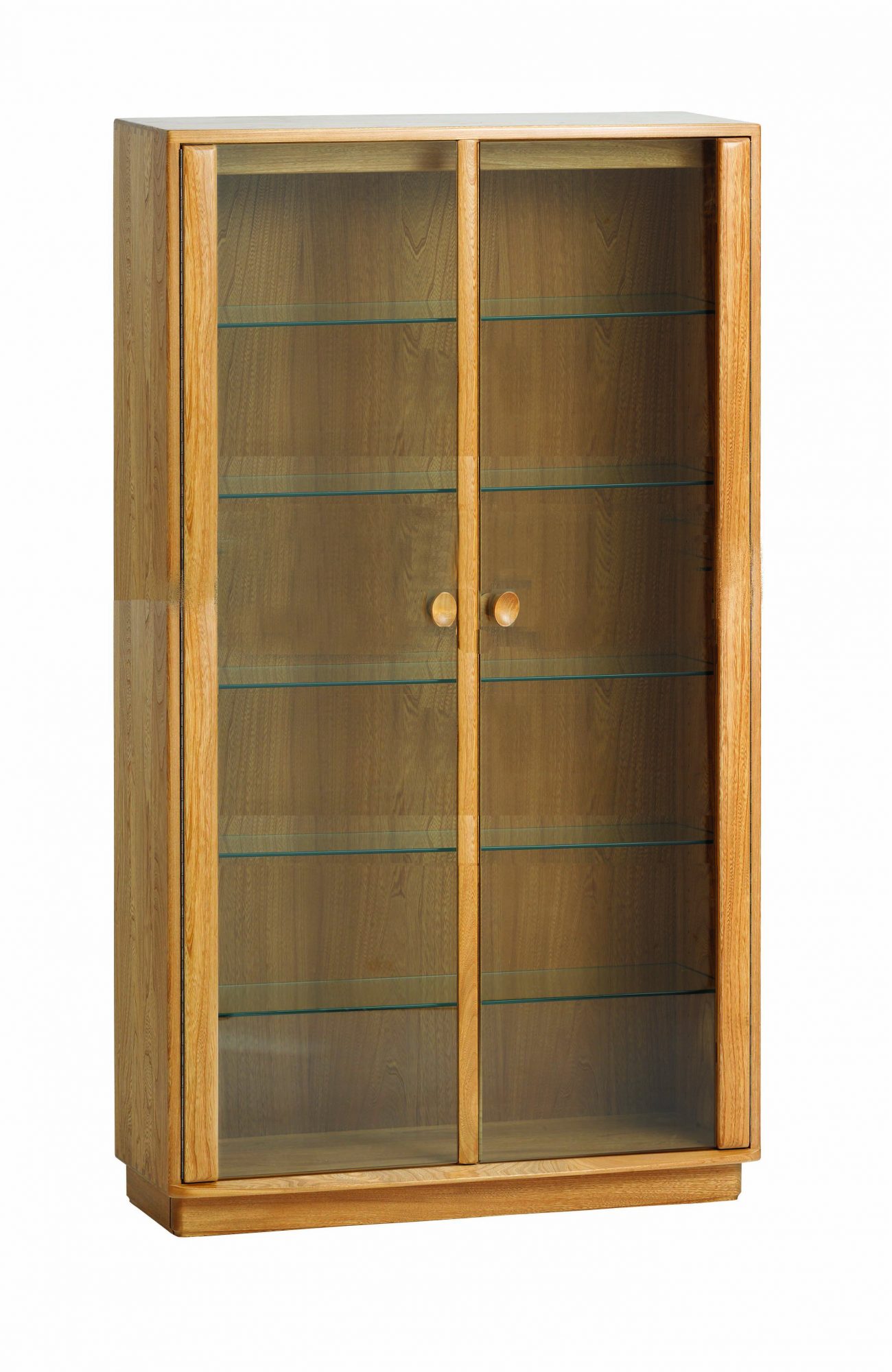 Ercol Windsor Medium Display Cabinet - Cabinets & Display Units ...