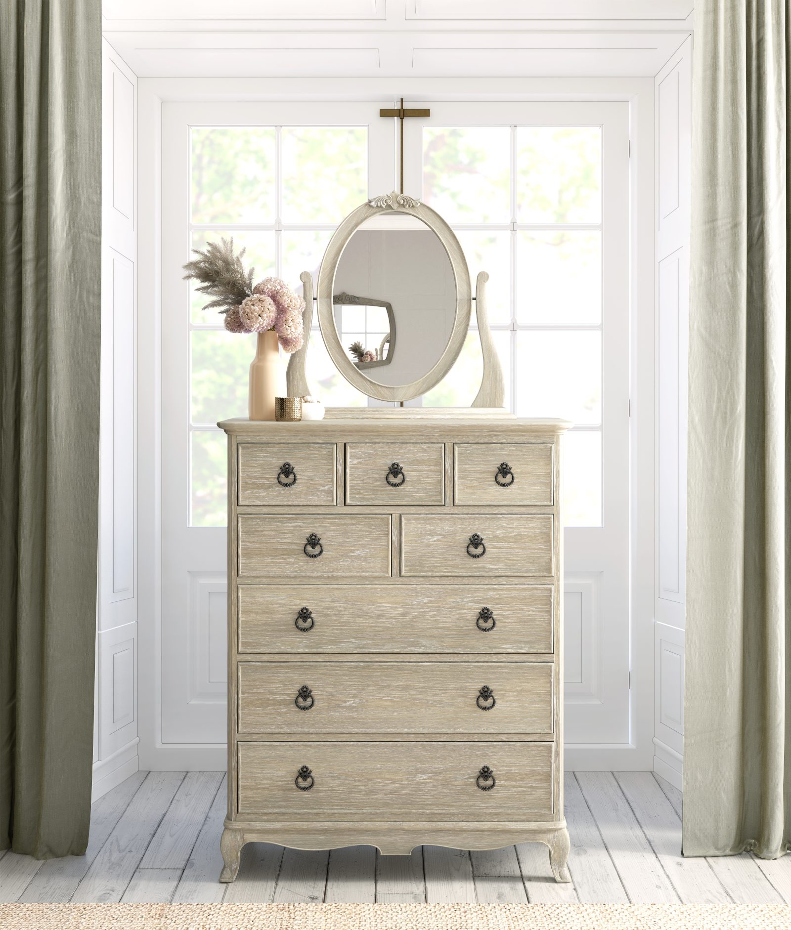 Willis & Gambier Camille 8 Drawer Chest - Chest of Drawers - Hafren ...