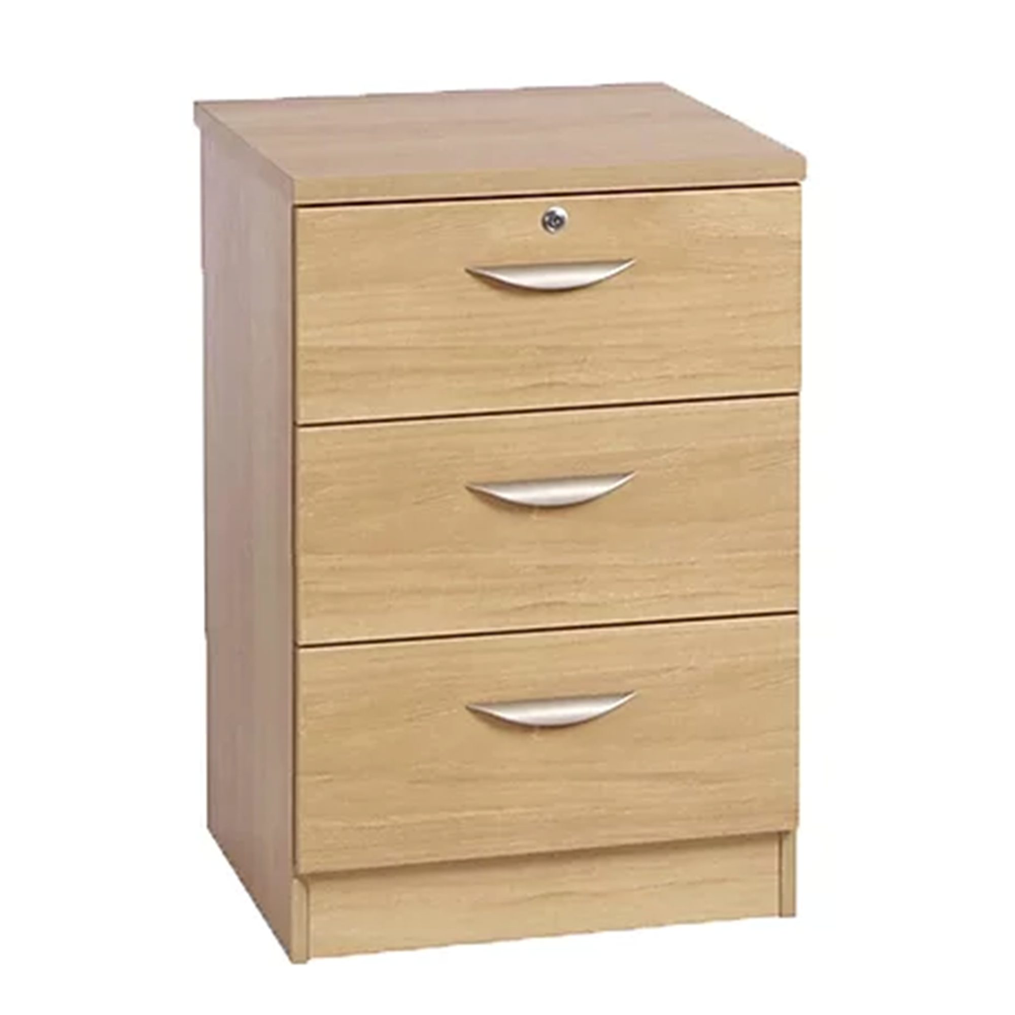 R White Cabinets 3 Drawer CD/DVD Storage Unit - Quick Buy - Hafren ...