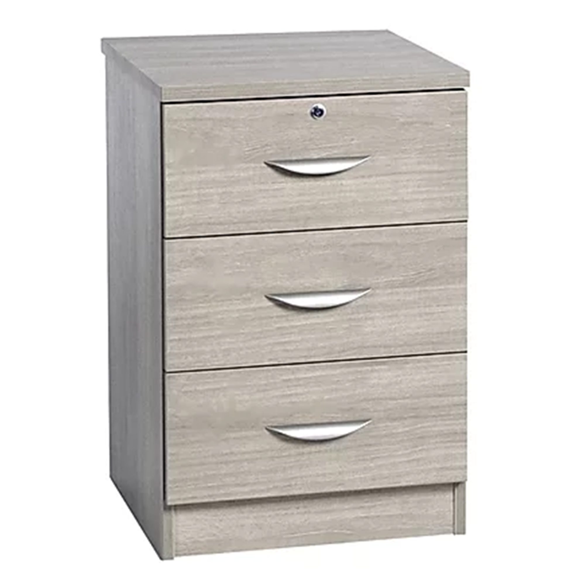 R White Cabinets 3 Drawer CD/DVD Storage Unit - Quick Buy - Hafren ...