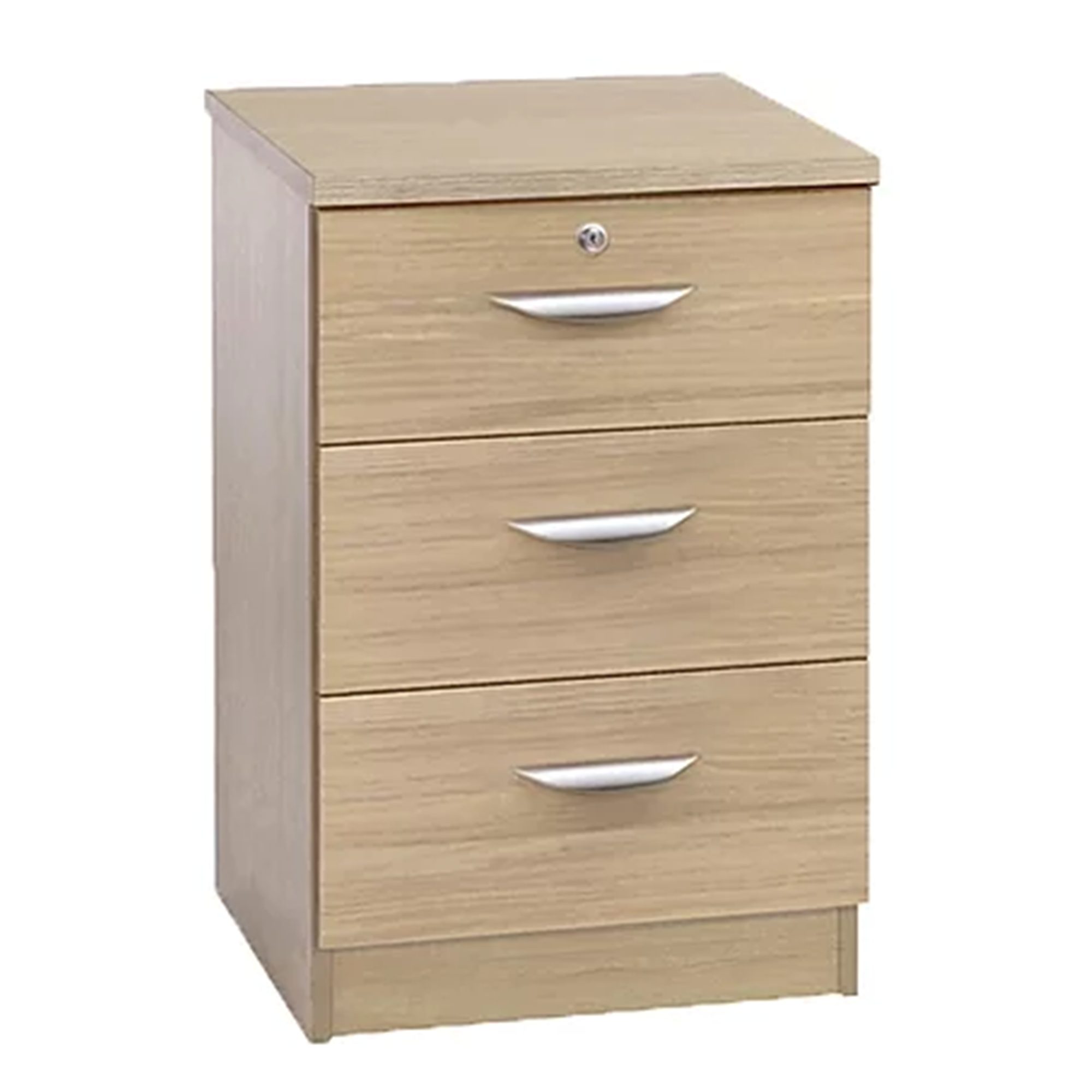 R White Cabinets 3 Drawer CD/DVD Storage Unit - Quick Buy - Hafren ...